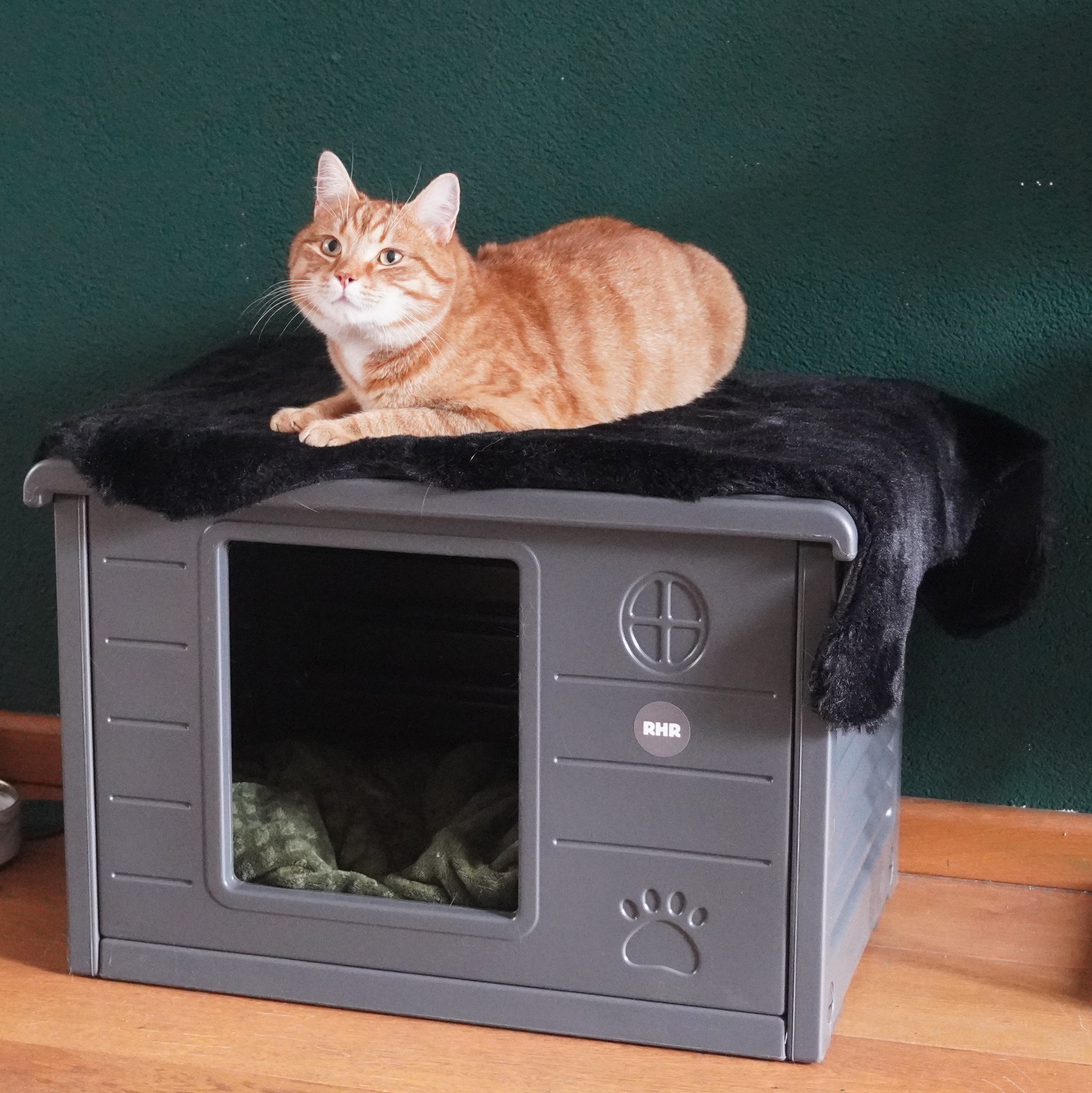 Cat Tree for large cats Cat House (Grey) - CatTreeKing USA