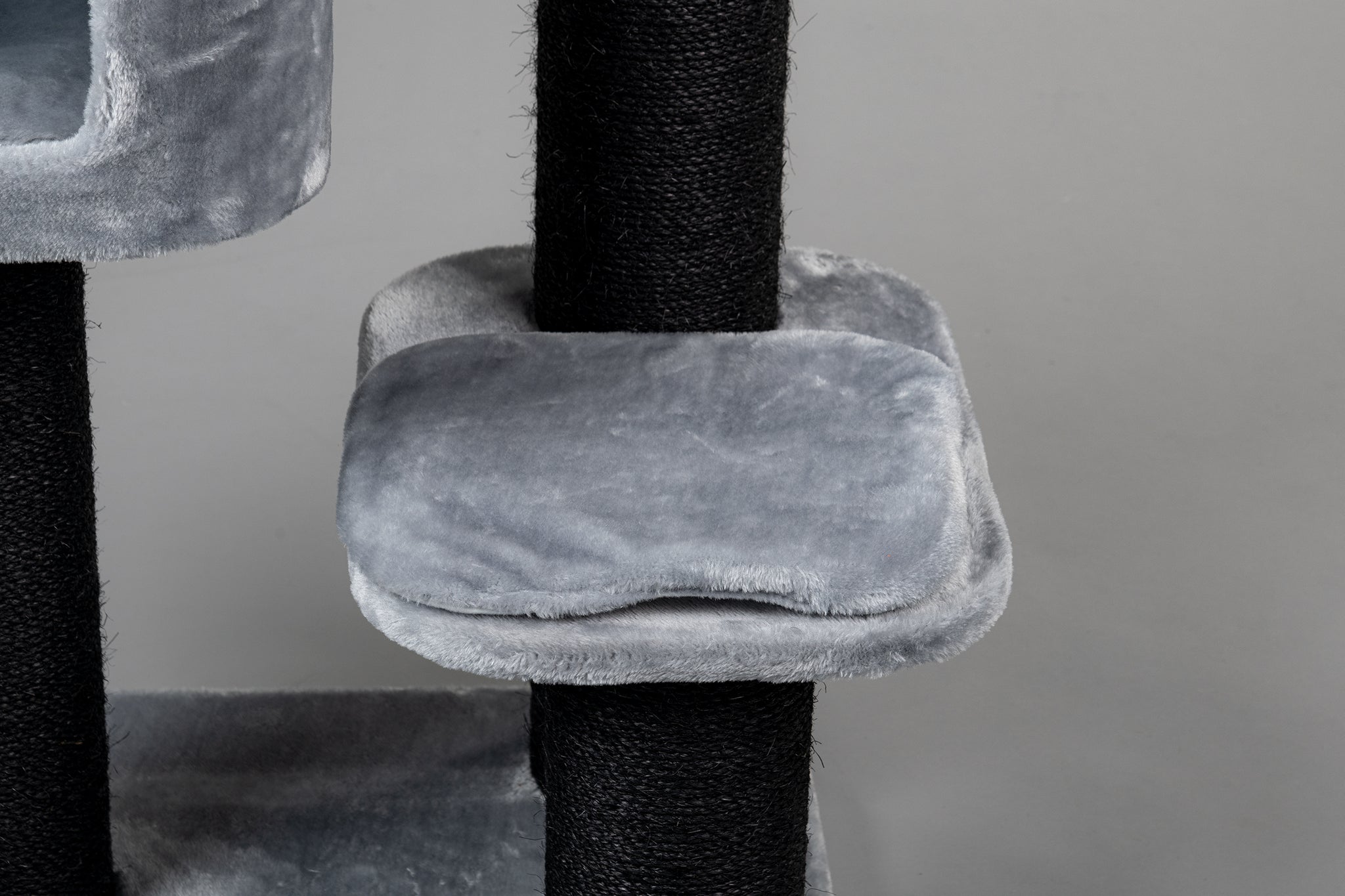 Cat Tree for Large Cats Big Cat Palace (Dark Grey) - CatTreeKing USA