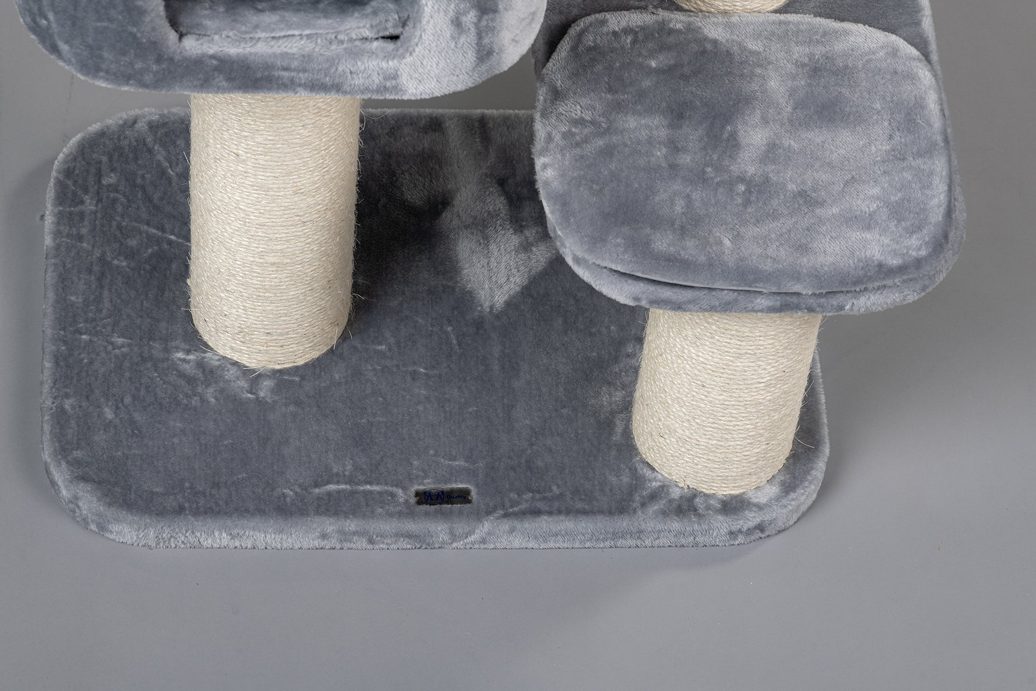 Cat Tree for large cats Big Cat Palace (Light Grey) - CatTreeKing USA ...
